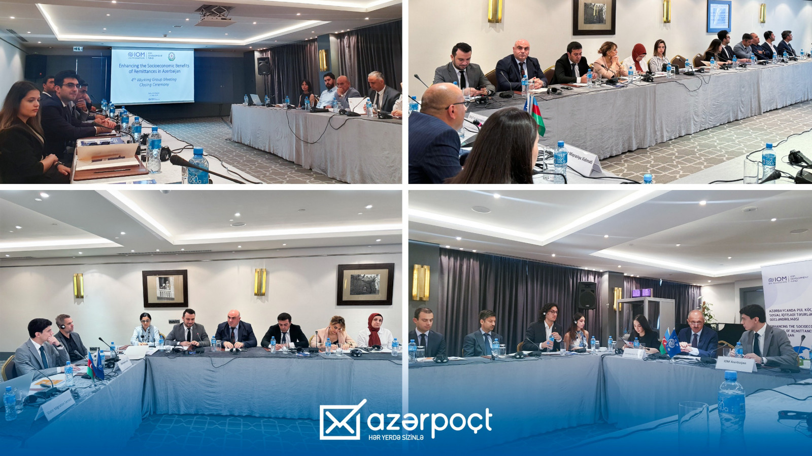"Azerpost" participated in the working group of the project "Increasing ...