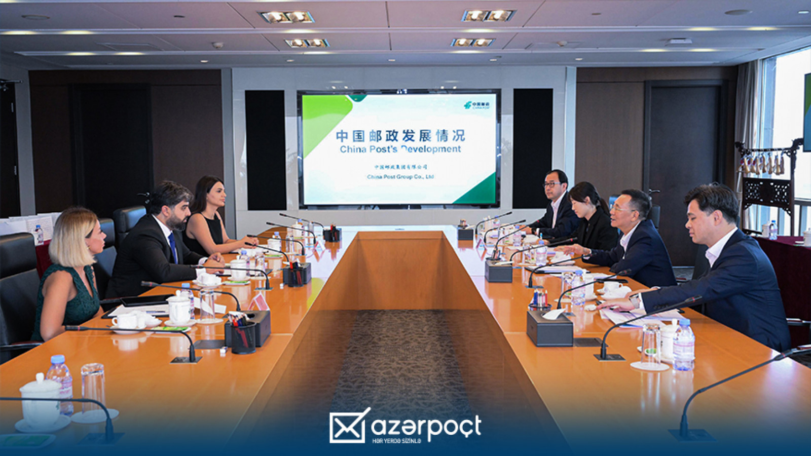 Azerpost is constantly studying international experience in order to ...