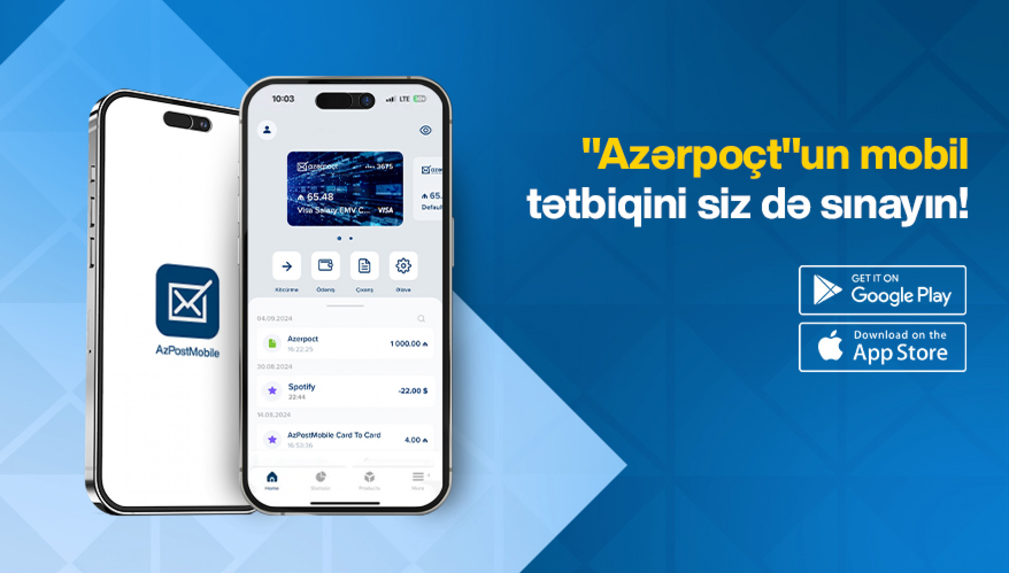 “AzPost Mobile” tətbiqi istifadəyə verilib